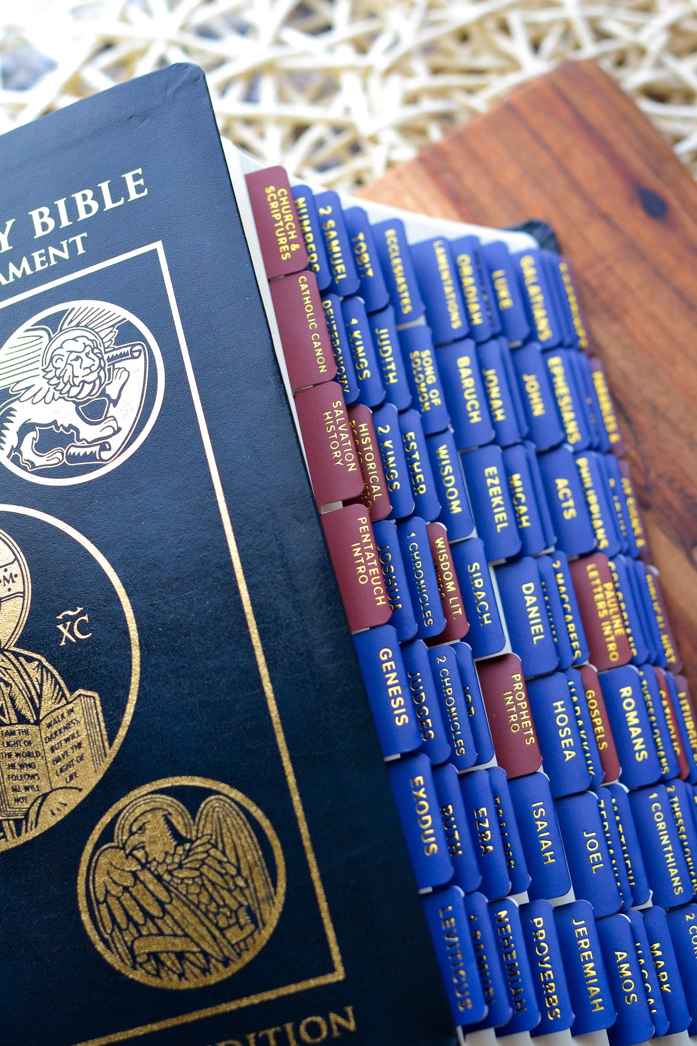Ignatius Study Catholic Bible Tabs – Little Way Design Co.