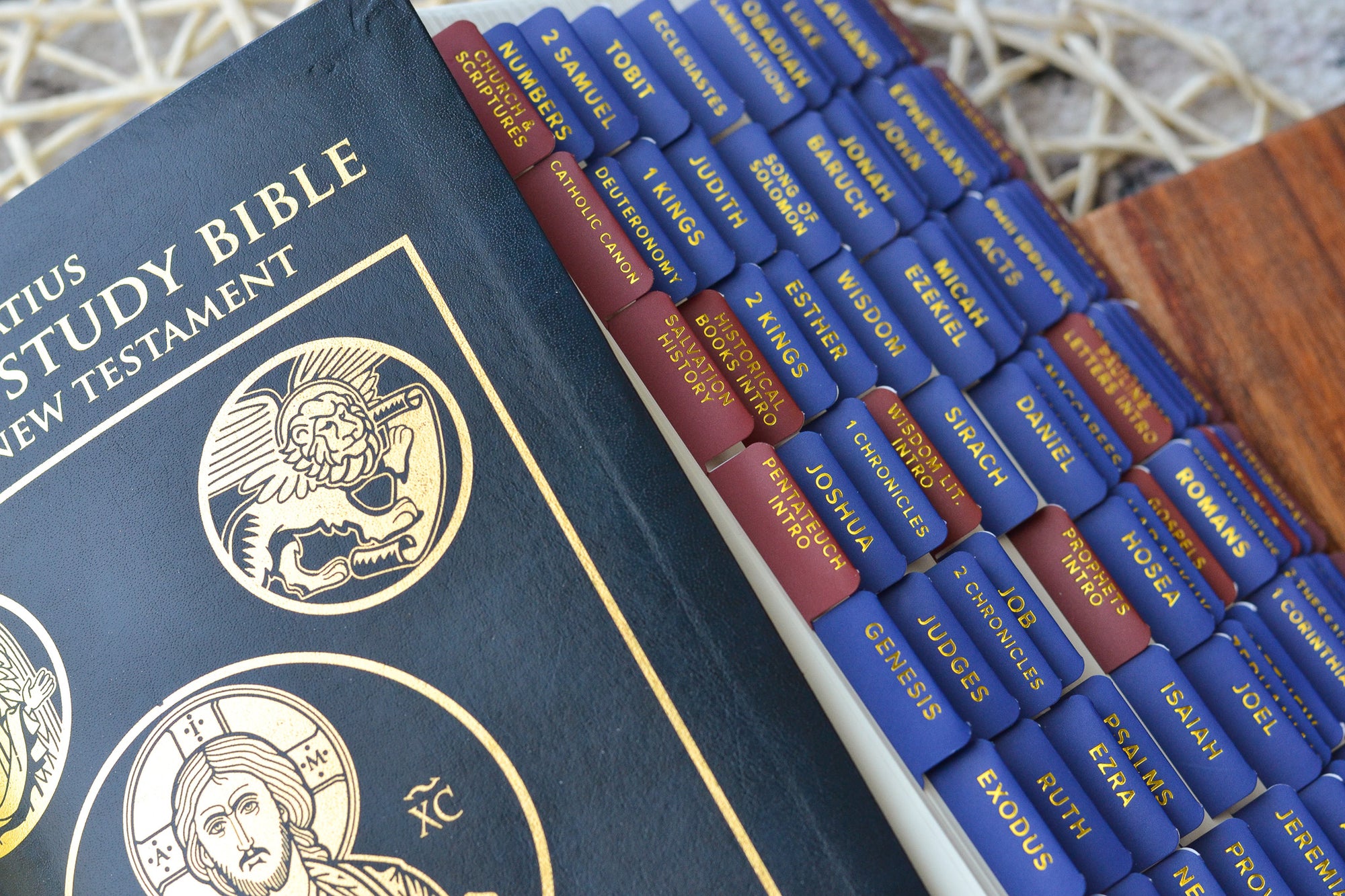Ignatius Study Catholic Bible Tabs – Little Way Design Co.