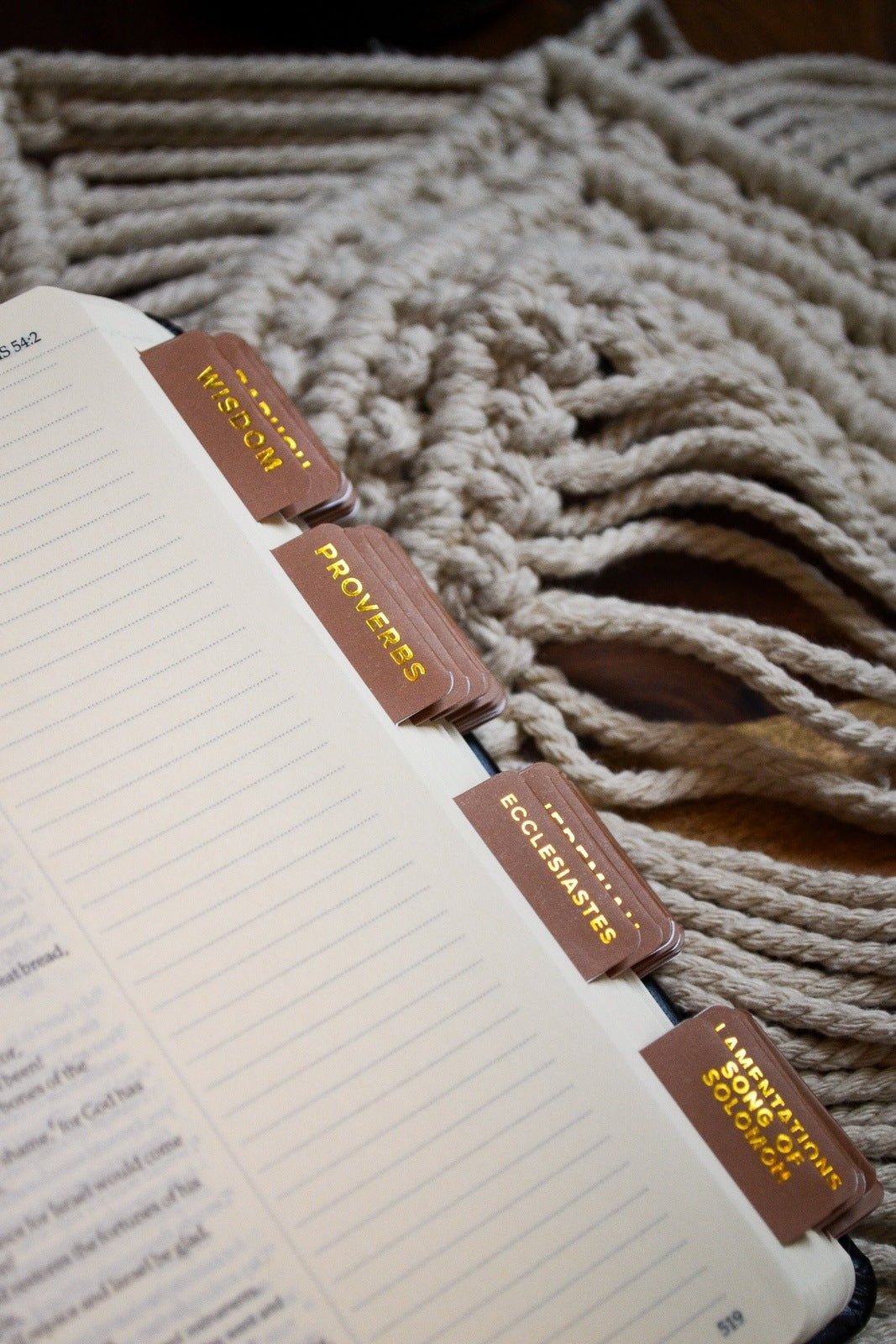 Salt of the Earth Catholic Bible Tabs – Little Way Design Co.